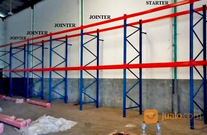 Rak Gudang Pallet Heavy Duty Kapasitas 1 Ton/Susun -2 Level di Kab ...