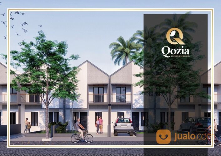 Rumah Murah 2 Lantai Qozia Cluster Serpong #1 di Kota Tangerang Selatan ...