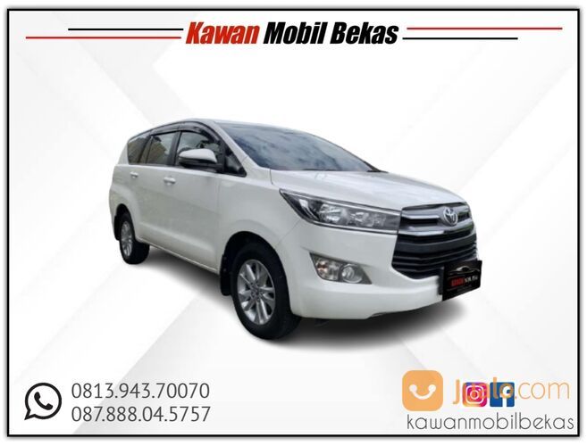 TOYOTA KIJANG INNOVA 2.4 G DIESEL AT 2018 PUTIH di Kota Bekasi, Jawa ...