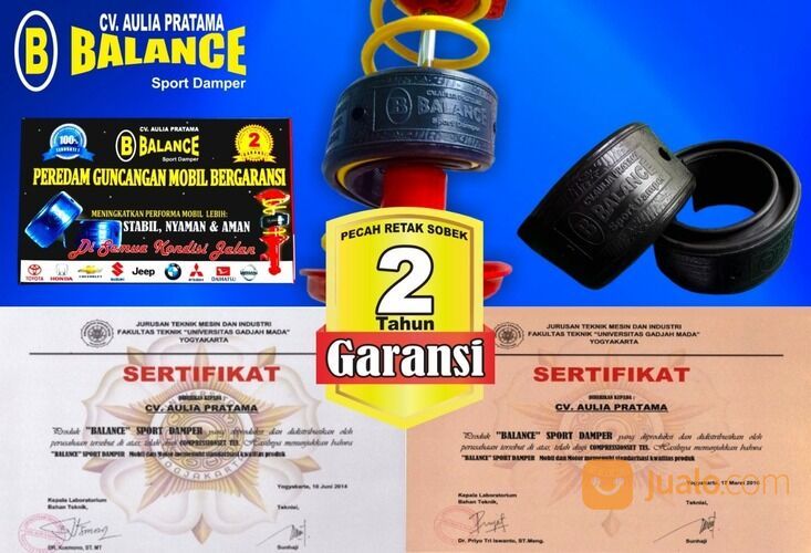 ORIGINAL! BALANCE DAMPER, Atasi STIR BANTING Pada Mobil Avanza 2014 di ...