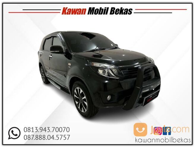 DAIHATSU TERIOS 1.5 X DELUXE MT 2017 HITAM Kondisi Mobil Istimewa ...
