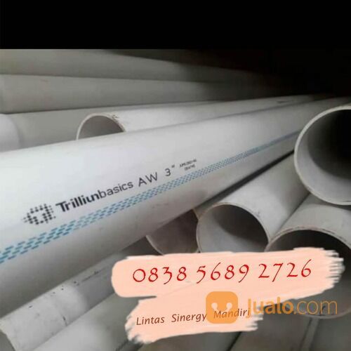 PIPA TRILLIUN BASIC ABU AW 3 INCH di Kab. Lamongan, Jawa Timur | Jualo.com