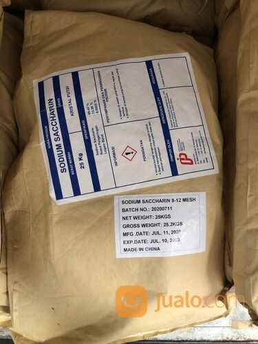 Sodium Saccharine / Sakarin RRT Kemasan Sak 25 Kg di Kota Surabaya ...