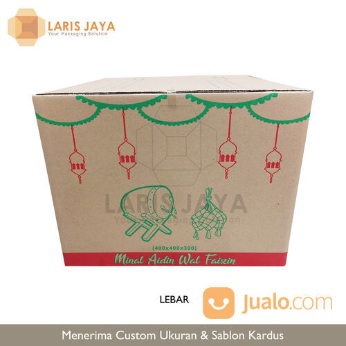 KARDUS LEBARAN / DUS / IDUL FITRI - COKLAT 40x40x30 cm di Kota Semarang ...