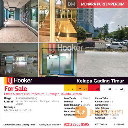 Kantor Menara Puri Imperium Kuningan, Jakarta Selatan di Kota Jakarta ...