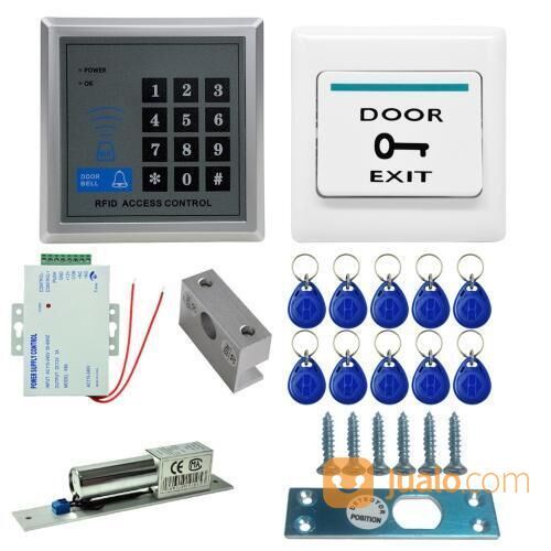 Access Control RFID Akses Pintu Sidik Jari ZkTeco Mirip Solution A101 ...