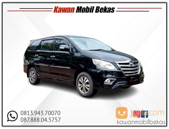 TOYOTA KIJANG INNOVA 2.0 V AT BENSIN 2015 HITAM di Kota Tangerang ...