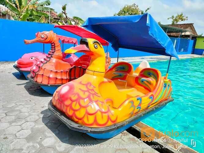 komedi putar panggung animal - kereta mini wisata bebek kayuh fiber ...