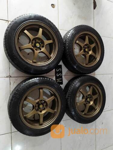Paket velg dan ban seken mobil racing SSR Ring 16 baut 4x100/114,3 di ...