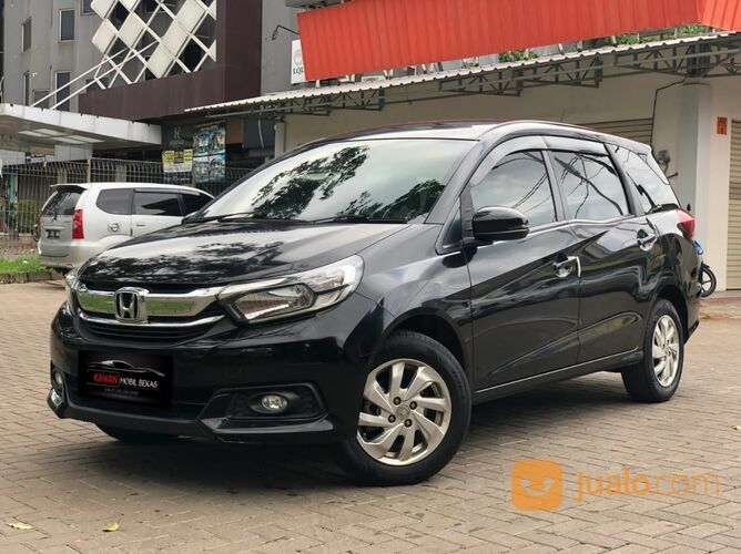 HONDA MOBILIO 1.5 E CVT AT 2017 HITAM kondisi mobil istimewa bergaransi ...