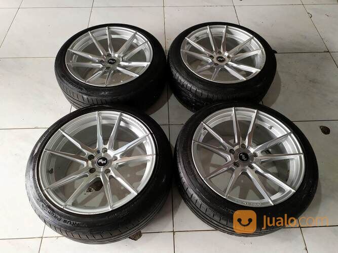 Paket velg dan ban bekas mobil racing RH ring 18 pcd baut 5x114,3 di ...