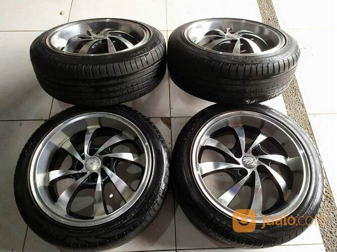 Velg dan ban bekas mobil racing SSW ring 16 pd baut 4x100 di Kota ...