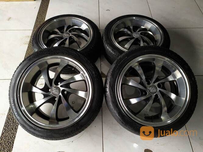 Velg dan ban bekas mobil racing SSW ring 16 pd baut 4x100 di Kota ...