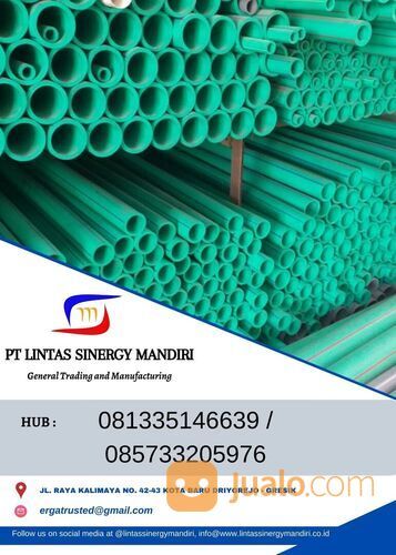 PIPA PPR HIJAU SALURAN AIR PANAS DAN DINGIN UKURAN LENGKAP di Kota ...