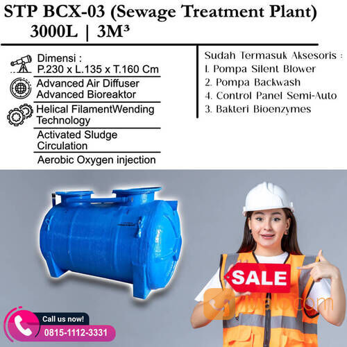 Set Komplit STP BIOTECH Biofilter 3000 Liter / 3m3 di Kota Jakarta ...