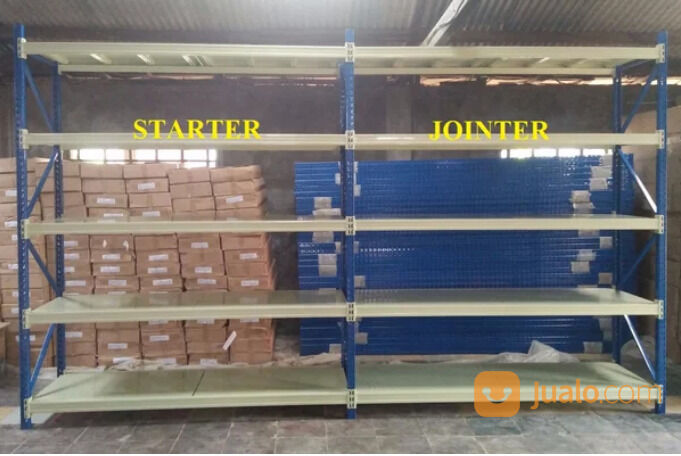 Rak Gudang Pabrik Penyimpanan Kain Gulung Skala 500 Kg/level Tinggi 2,5 ...