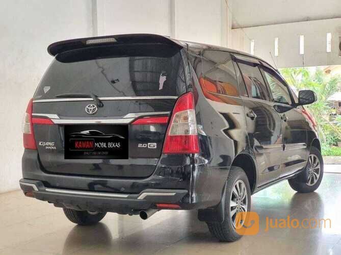 TOYOTA KIJANG INNOVA 2.0 G AT BENSIN 2015 HITAM di Kota Jakarta Timur ...