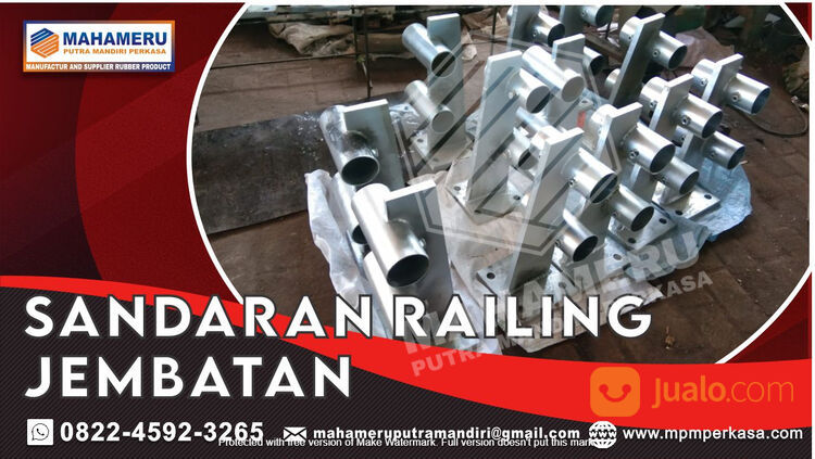 Produsen Railing Post Dari Baja - Sandaran Railing Jembatan di Kota ...