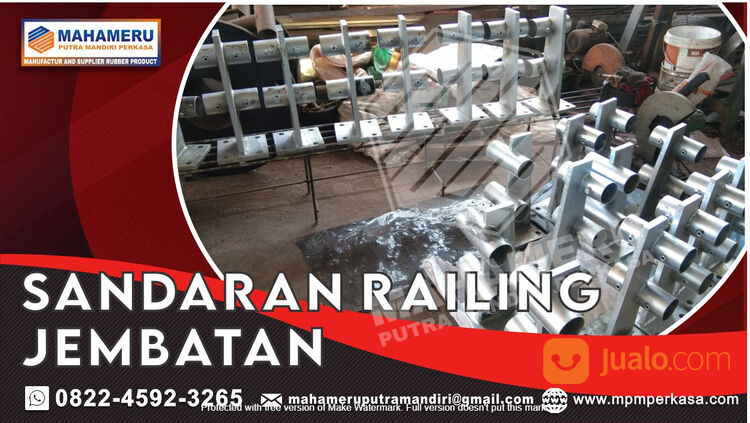 Produsen Railing Post Dari Baja - Sandaran Railing Jembatan di Kota ...