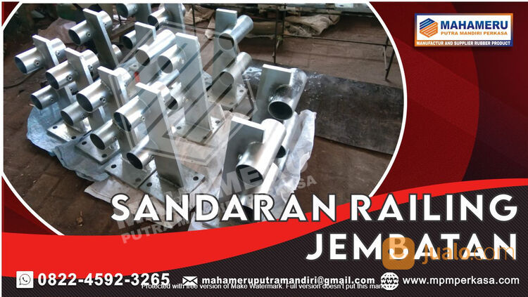 Produsen Railing Post Dari Baja - Sandaran Railing Jembatan di Kota ...