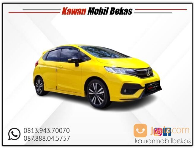 HONDA JAZZ 1.5 RS AT 2019 KUNING Kondisi mobil istimewa bergaransi dan ...