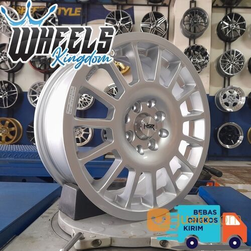 Velg Rally look R 15 HSR Takasaki brio agya sigra mobilio Velg mobil ...