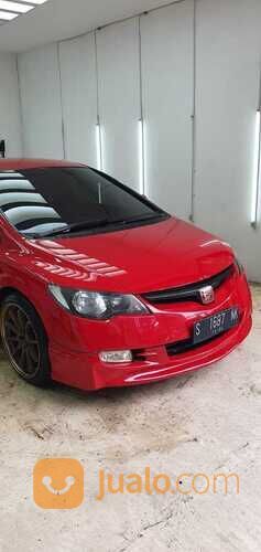 Mobil Honda Civic FD 2007 Full Ori warna merah di Kota Mojokerto, Jawa ...