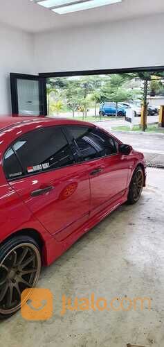 Mobil Honda Civic FD 2007 Full Ori warna merah di Kota Mojokerto, Jawa ...