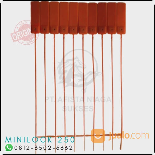 Segel plastik minilock 250 | segel kawat | segel container di Kab ...