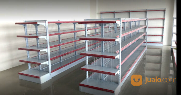 Rak Market Dan Rak Display DOUBLE T150Cm Beban 40 Kg/level di Kota ...