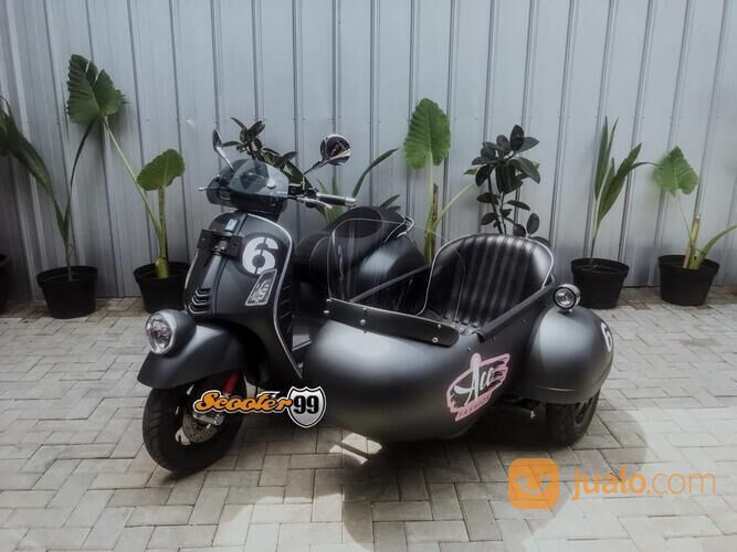 Sidecar Kit For Vespa Matic (GTS, Primavera, Sprint, LX) di Kota ...