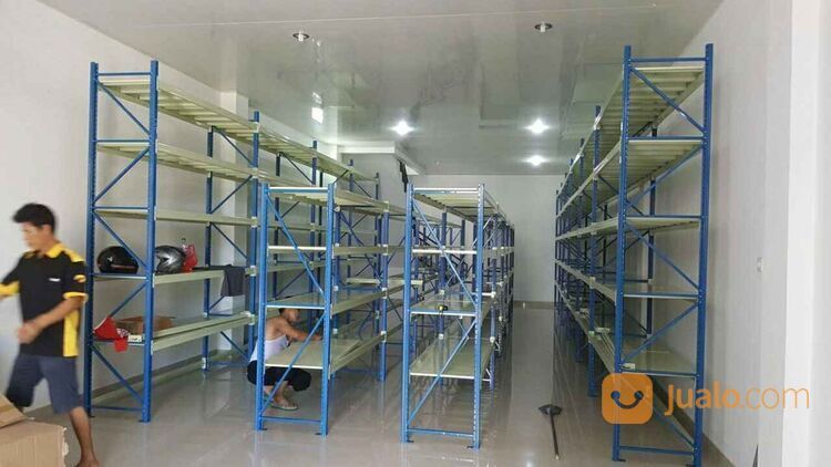 Rak Gudang Besi ,Rak Pabrik Beban 500 KG/Level T250*P200*60Cm di Kota ...