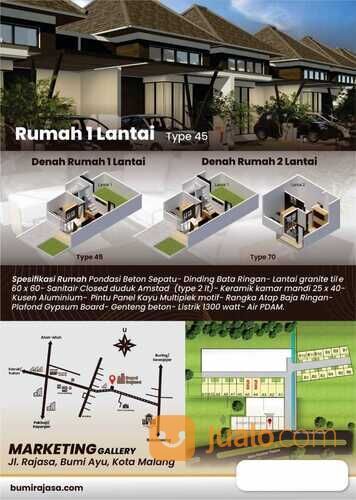 Modern Minimalis Pasar Gadang Malang Bumi Rajasa di Kota Malang, Jawa ...