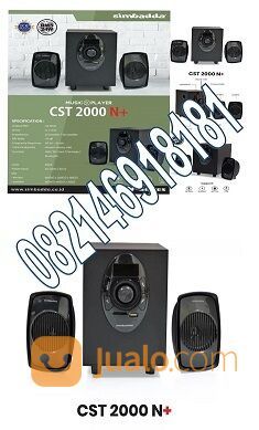 speaker aktif simbadda CST-2000N+ bluetooth baru dan bergaransi di ...