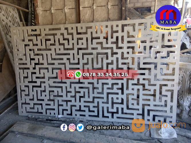 GRC Krawangan Minimalis Modern Unik di Kab. Sleman, Yogyakarta | Jualo.com