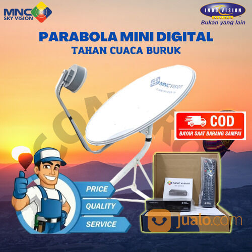 PARABOLA MINI ANTENA TV DIGITAL FULL SET di Kota Tangerang Selatan ...