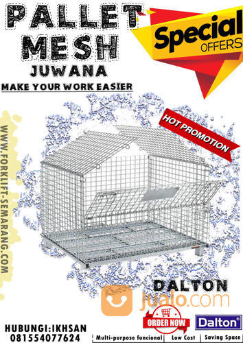 Distributor Pallet mesh keranjang besi susun Juwana di Kab. Pati, Jawa ...