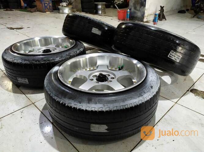 VELG DAN BAN BEKAS MOBIL RACING WORK RING 16 PCD BAUT 4X100/114,3 di ...