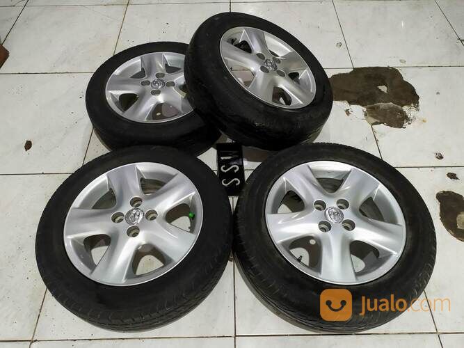 PAKET VELG DAN BAN BEKAS MOBIL OEM VIOS RING 15 PCD BAUT 4X100 di Kota ...