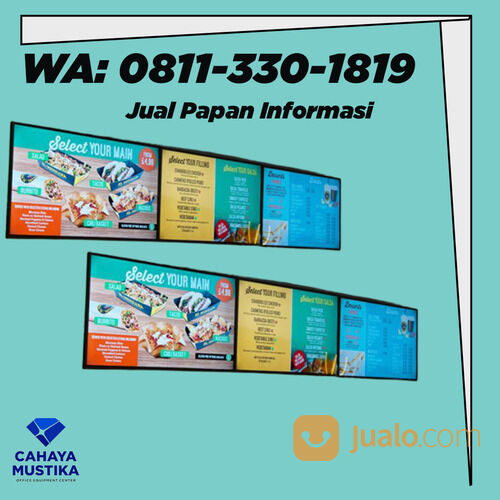 TELP/WA 0811-330-1819, Produsen Papan Informasi Modern Malang di Kota ...