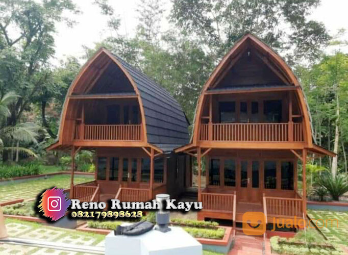 Rumah Kayu bongkar pasang di Kota Tangerang, Banten | Jualo.com