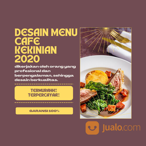 JASA DESAIN MENU CAFE KEKINIAN 2020 di Kab. Banjarnegara, Jawa Tengah ...