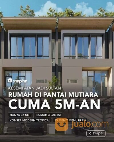 Brezza Townhouse Pantai Mutiara Jakarta Utara | Hunian Modern Tropical Developed by Intiland di ...