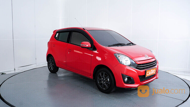 Daihatsu Ayla 1.0 X AT 2021 Merah di Kota Bekasi, Jawa Barat | Jualo.com