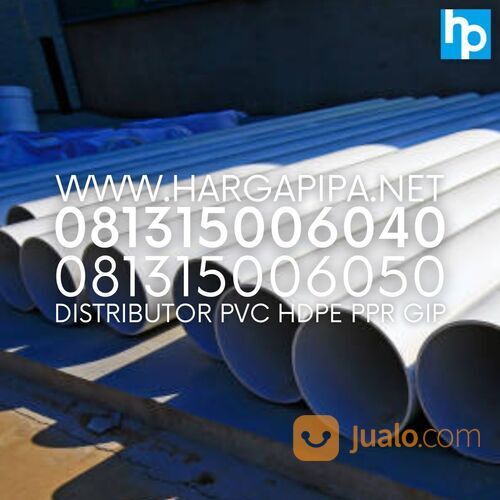 DISTRIBUTOR PARALON PVC SNI JIS PUTIH ABU FITTING LENGKAP di Kota ...