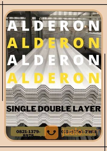 ALDERON ATAP PVC SINGLE & DOUBLE LAYER CUSTOM UKURAN di Kota Bogor ...