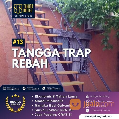 TANGGA BESI MODEL PLAT PERFORATED di Kota Denpasar, Bali | Jualo.com