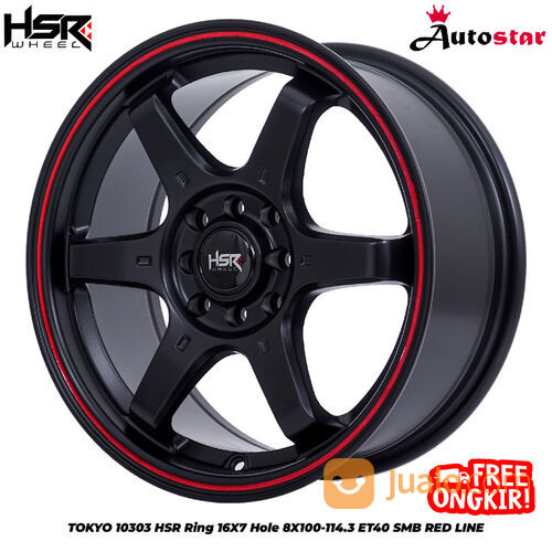 velg racing mobil agya, calya, sigra ring 16 HSR TOKYO 10303 di Kota ...