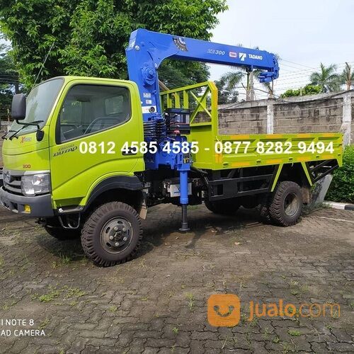 Harga Truk TMC Truk Mobile Crane Truk Foco Truk Boom 3 Ton Crane Tadano ...