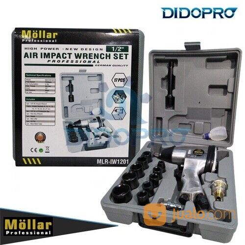 Air Impact Wrench Set Alat Buka Pasang Baut Alat Pengencang Baut di ...